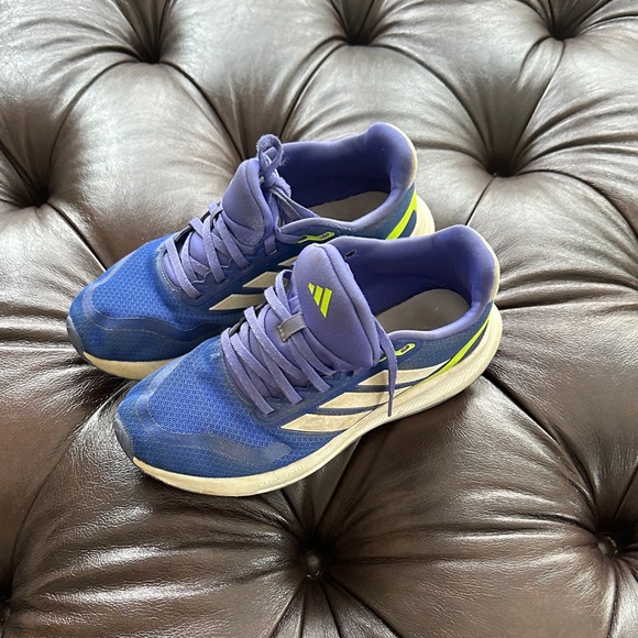 adidas | Shoes | Adidas Mens Blue And Yellow Athletic Shoes | Poshmark